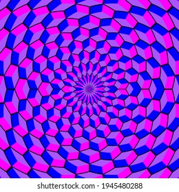 Checkered Grid Pattern Background Neon Color Stock Illustration ...