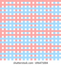 Checkered Pattern Red Line Blue Line Stock Illustration 696471004 ...