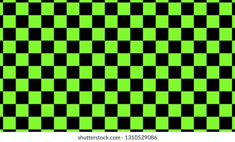 Checkered Pattern Tile Background Black Lime Stock Illustration ...