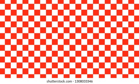 Checkered Pattern Tile Background White Red Stock Illustration ...