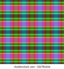 Checkered Rainbow Pattern Digitally Rendered Graphic Stock Illustration ...