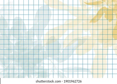 Checkered Sheet Colored Background Stock Illustration 1901962726 ...
