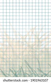 Checkered Sheet Colored Background Stock Illustration 1901963107 ...