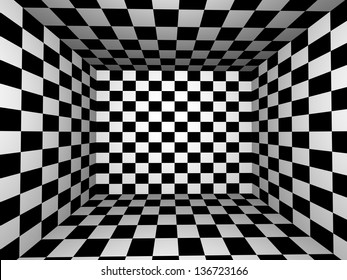 Checkered Texture 3d Background Stock Illustration 136723166 | Shutterstock