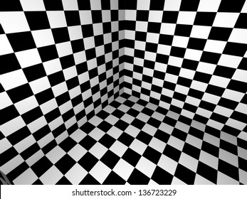 Checkered Texture 3d Background Stock Illustration 136723229 | Shutterstock