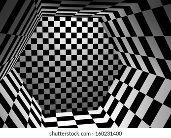 Checkered Texture 3d Background: ภาพประกอบสต็อก 160231400 | Shutterstock