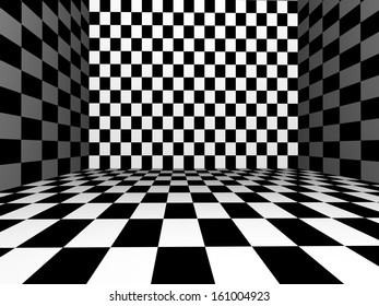 Checkered Texture 3d Background 스톡 일러스트 161004923 | Shutterstock
