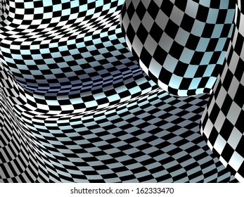 Checkered Texture 3d Background Stock Illustration 162333470 | Shutterstock