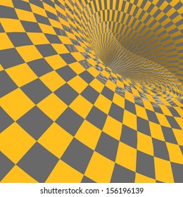 Checkered Texture 3d Background Abstract Design Stock Illustration ...
