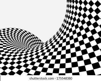 Checkered Texture 3d Background Abstract Design Stock Illustration ...