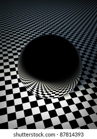Checkered Texture 3d Background High Resolution Stock Illustration ...