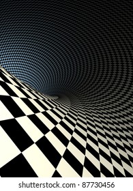 Checkered Texture 3d Background Illustration High Stock Illustration ...
