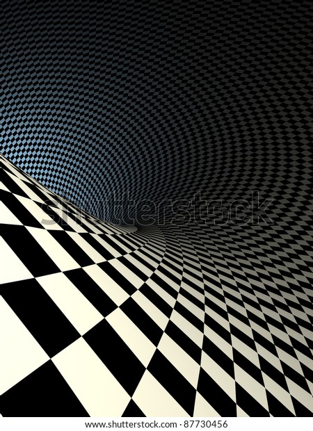 Checkered Texture 3d Background Illustration High Stock Illustration ...