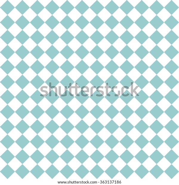 Checkered Tile Pattern Mint Green White Stock Illustration 363137186