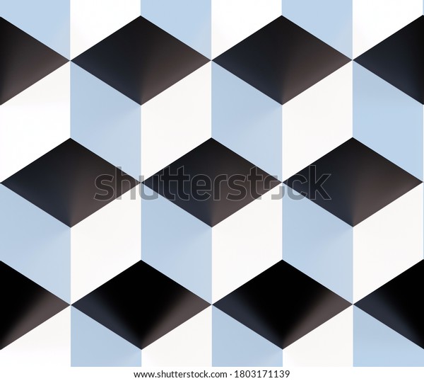 Checkered Tile Texture Checker Background 3d Stock Illustration ...