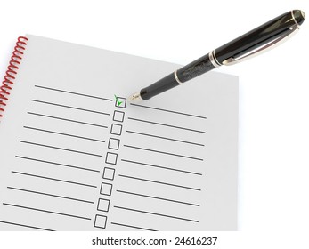 Checklist Stock Illustration 24616237 | Shutterstock