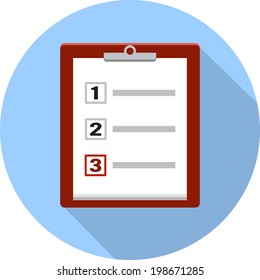 Carton Box Checklist Stock Vector (Royalty Free) 1127875913