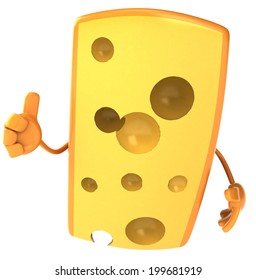 Sad Cheese Illustration Vector On White Stock Vector (Royalty Free ...
