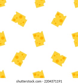 Cheese Seamless Background Cheese Pattern Stock Illustration 2204371191 ...