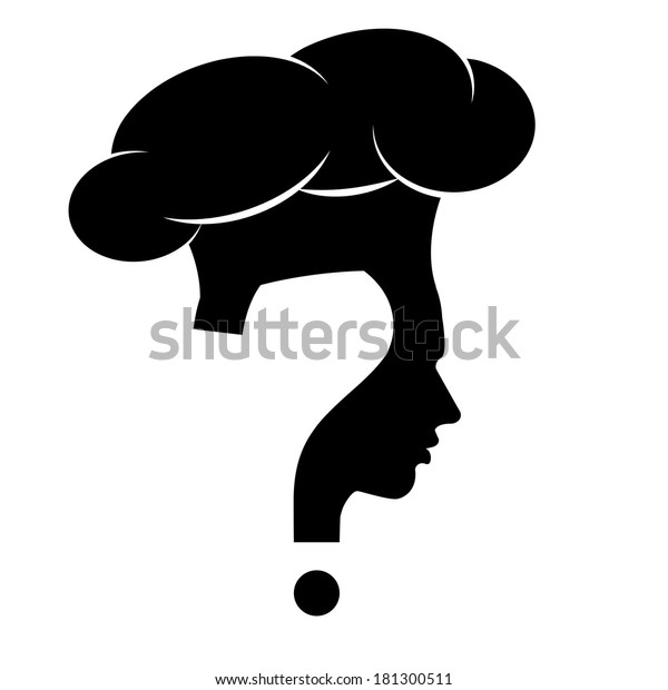 Chef Question Mark Human Head Symbol Stock Illustration 181300511 ...