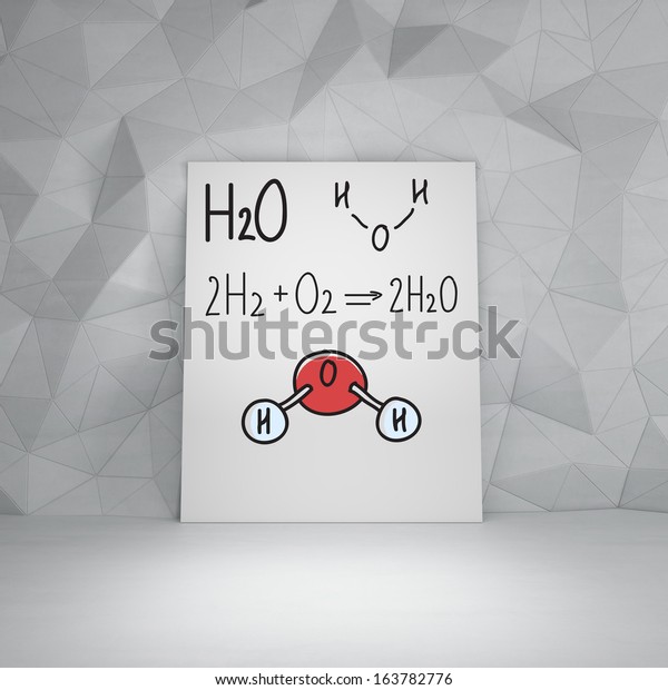 Chemical Elements H2o Stock Illustration 163782776 | Shutterstock