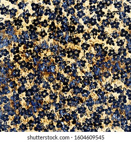 Cherry Blossom Repeat Pattern Texture Background Stock Illustration ...