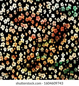 Cherry Blossom Repeat Pattern Texture Background Stock Illustration ...