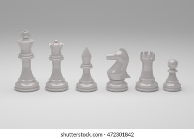 Chess 3d Rendering Stock Illustration 472301842 | Shutterstock