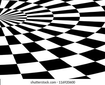 Op Art Vector Illustration Abstract Stock Vector (Royalty Free) 44958124