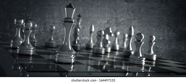 Chess Background Checkmate High Resolution 3d Stock Illustration ...