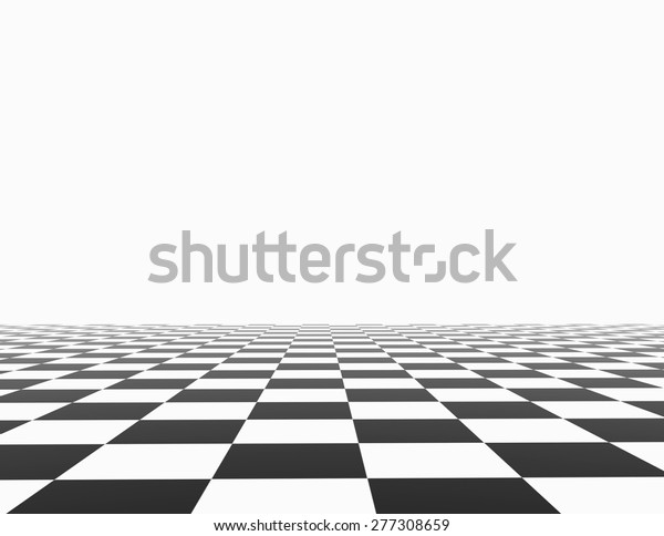 Chess Board White Background Template Empty 스톡 일러스트 277308659 ...