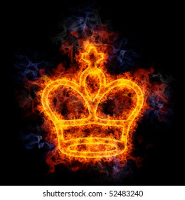 812 Chess king in fire Images, Stock Photos & Vectors | Shutterstock