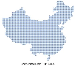 2,453 China dot map Images, Stock Photos & Vectors | Shutterstock