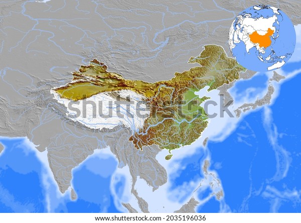 China Map No Text Map China Stock Illustration 2035196036 | Shutterstock