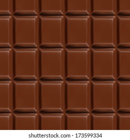 Chocolate Seamless Background Bitmap Copy Stock Illustration 173599334 ...
