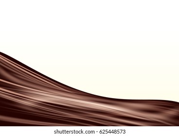 Chocolate Wave Background Vector Eps 10 Stock Vector (Royalty Free ...