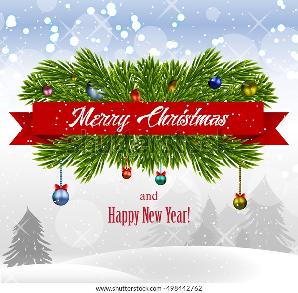 Christmas Background Bitmap Copy Stock Illustration 498442762