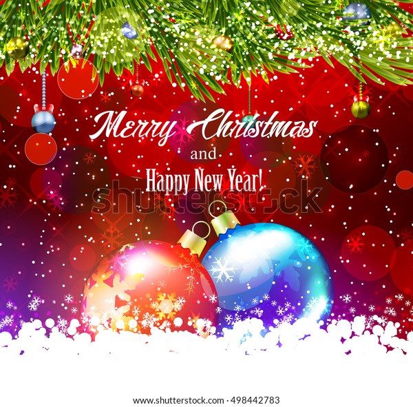 Christmas Background Sparkles Bitmap Copy Stock Illustration 498442783 ...