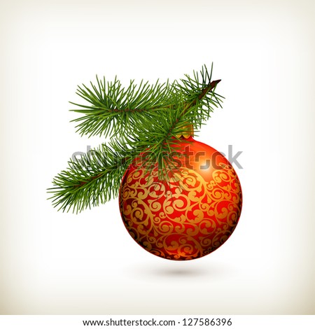 Christmas Decorations Bitmap Copy Stock Illustration 127586396 ...