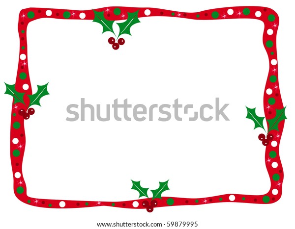 Christmas Text Box Stock Illustration 59879995