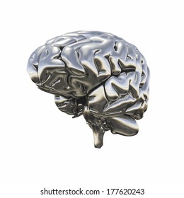 1,347 Chrome Brain Images, Stock Photos & Vectors | Shutterstock