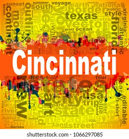 159 Cincinnati text Images, Stock Photos & Vectors | Shutterstock