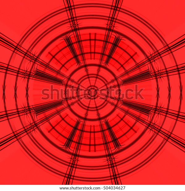 Circle Abstract Abstract Background Laser Light Stock Illustration ...