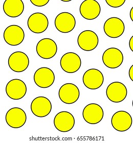 Circle Backgrounds Irregular Texture Modern Illustration Stock ...