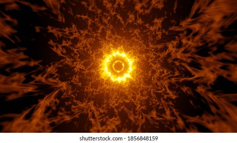Circle Digital Light Effect Pipes Rough Stock Illustration 1856848159 ...