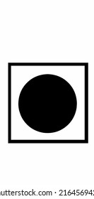 3,280 Circle Inside Square Symbols Images, Stock Photos & Vectors ...