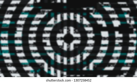 Circle Round Grid Colored Motion Noise Stock Illustration 1307258452 ...