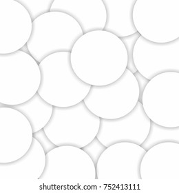Circle White Background Stock Illustration 752413111 | Shutterstock