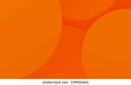 Circles Orange Texture Background Simple Modern Stock Illustration ...