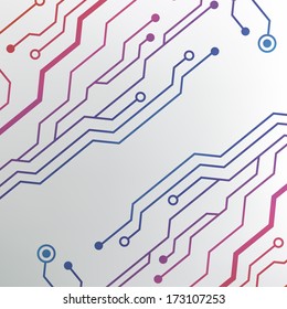 Circuit Board Pattern Abstract Technology Hitech Stock Vector (Royalty ...